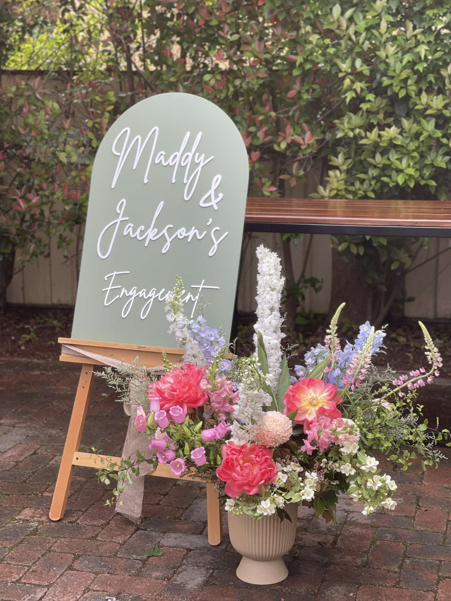 Engagement Party Signs – N&K Custom Creations